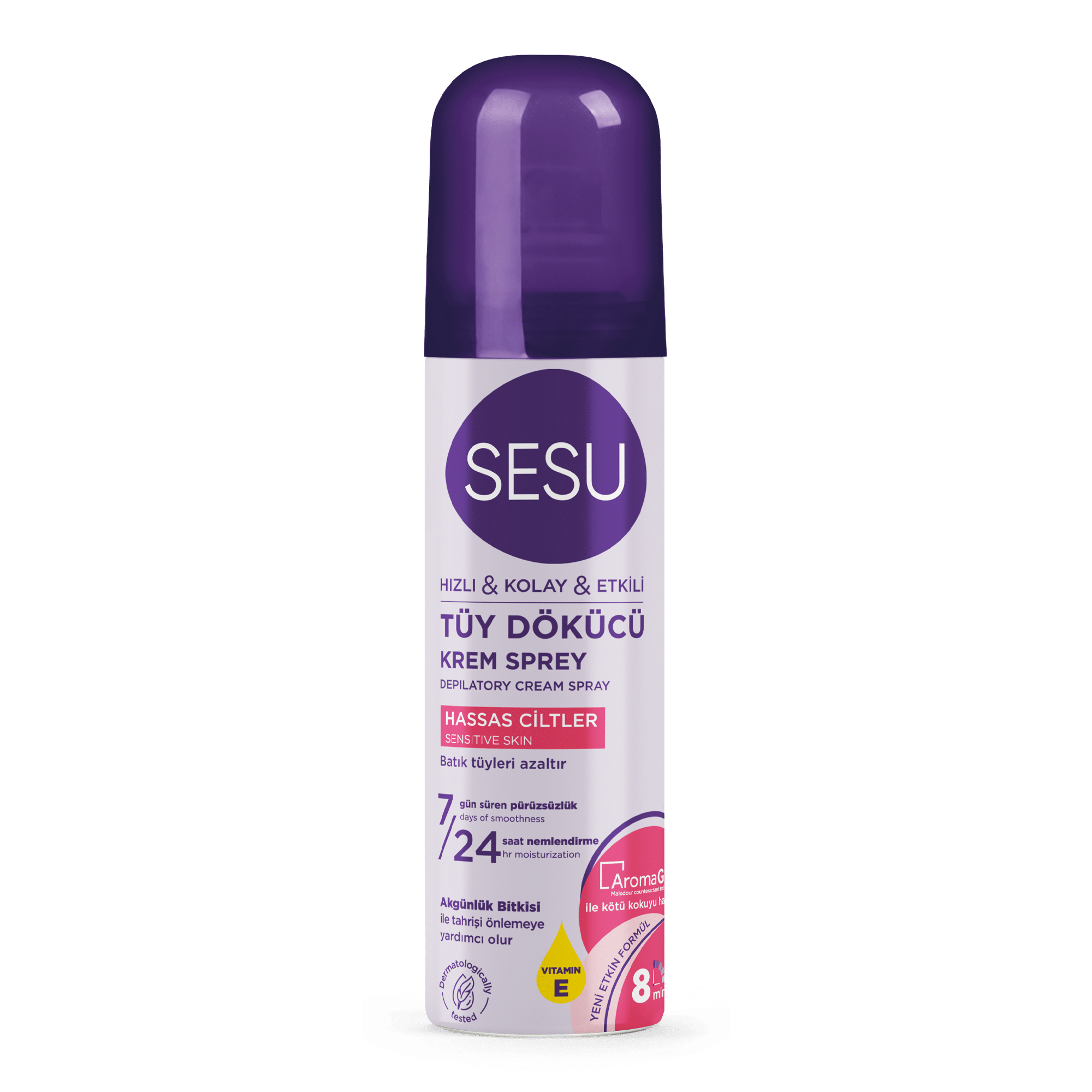 SESU TÜY DÖKÜCÜ SPREY HASSAS CİLTLER 150 ML - Sesu
